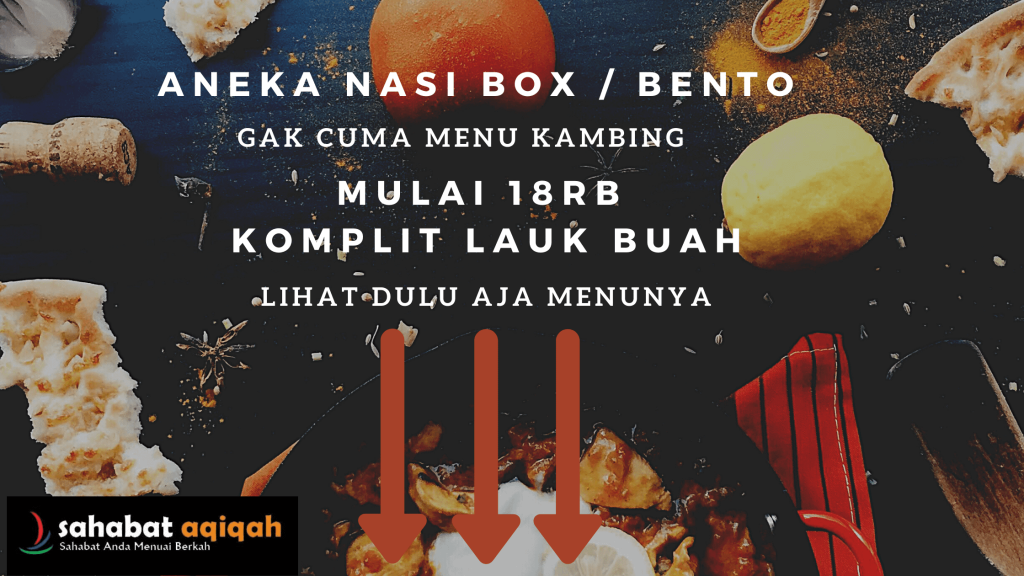 Paket Catering Nasi Box & Bento Pack - Sahabat Aqiqah